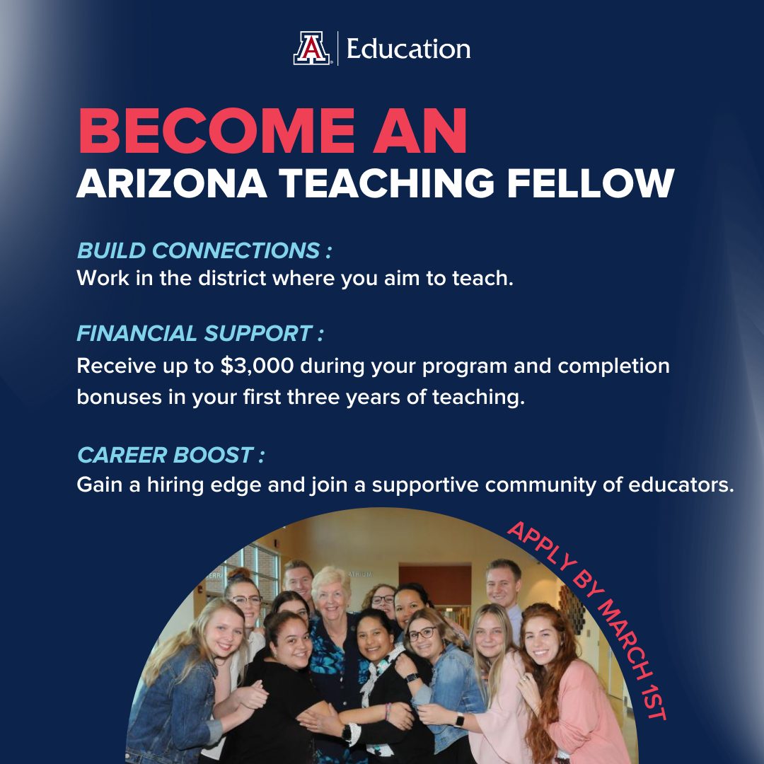 Become an Arizona Teaching Fellow! | College of Education